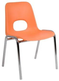 Alba Dětská plastová židle HELENE Media Barva plastu Alba světle šedá