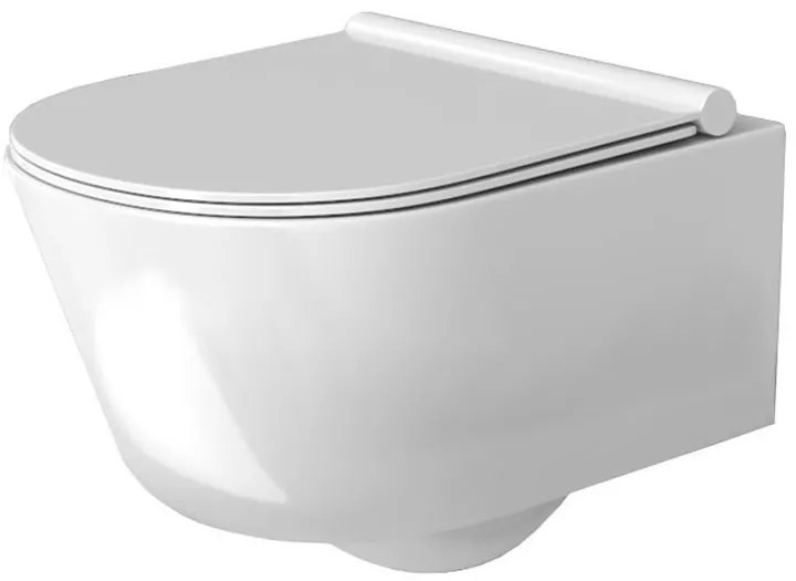 Rea Závěsné WC Ramon Rimless Duroplast/Slim/ZM REA-C8536 - Rea