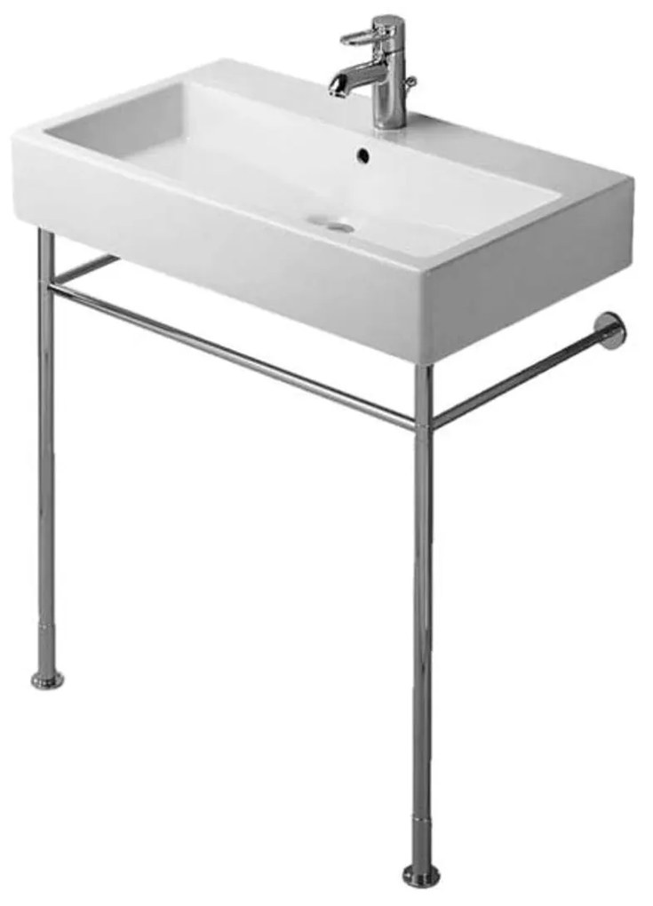 Duravit Vero - Kovový podstavec pro umyvadlo, chrom 0030661000