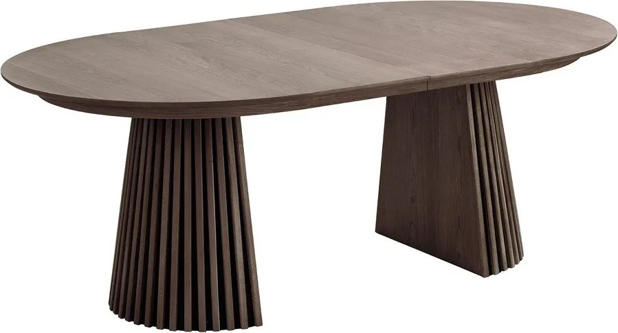 Rozkládací jídelní stůl s přídavnou deskou v dekoru dubu 120x200 cm Osaka – House Nordic