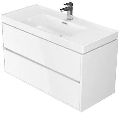 Cersanit - Crea závěsná skříňka pod umyvadlo 100cm, bílá, S924-021