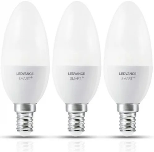 SADA 3x LED Stmívatelná žárovka SMART+ E14/5W/230V 2700K - Ledvance