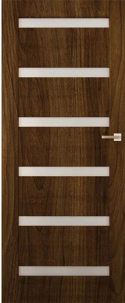 Interiérové dveře vasco doors EVORA model 5 Průchozí rozměr: 70 x 197 cm, Orientace dveří: Levé dveře, Dekor: Dub Aljaška
