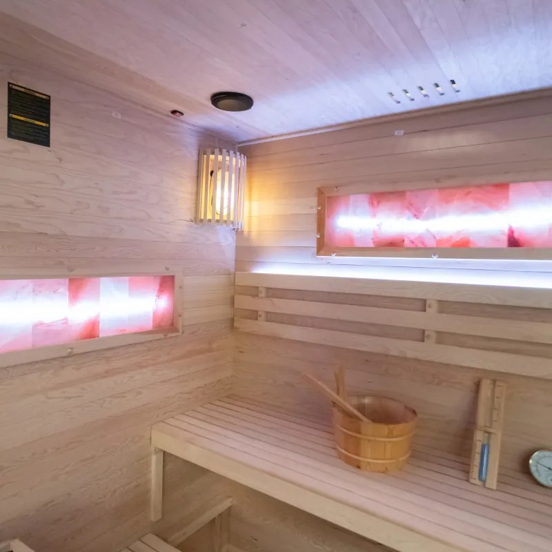BPS-koupelny Finská sauna Relax HYD-6195 180x160, 4-5 osob