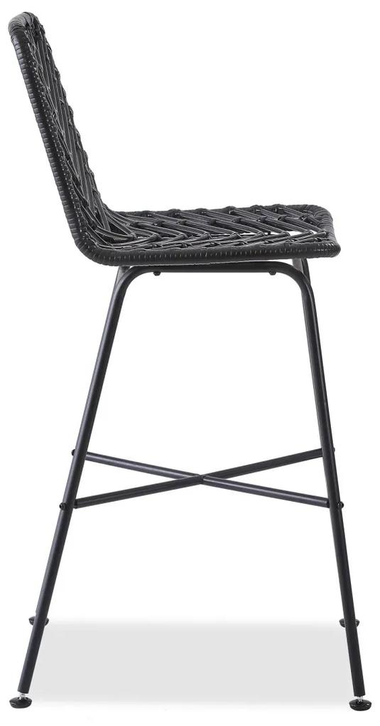 Barová židle STOOL H97 černá