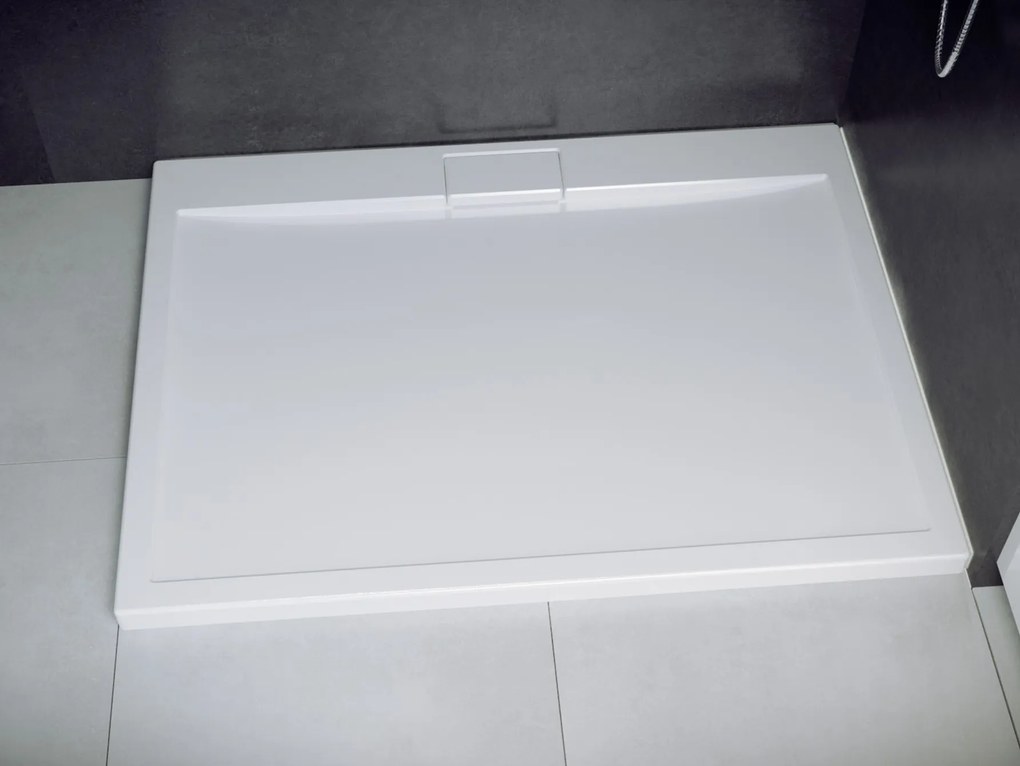 Besco Axim UltraSlim obdélníková sprchová vanička Rozměr vaničky: 100x90cm