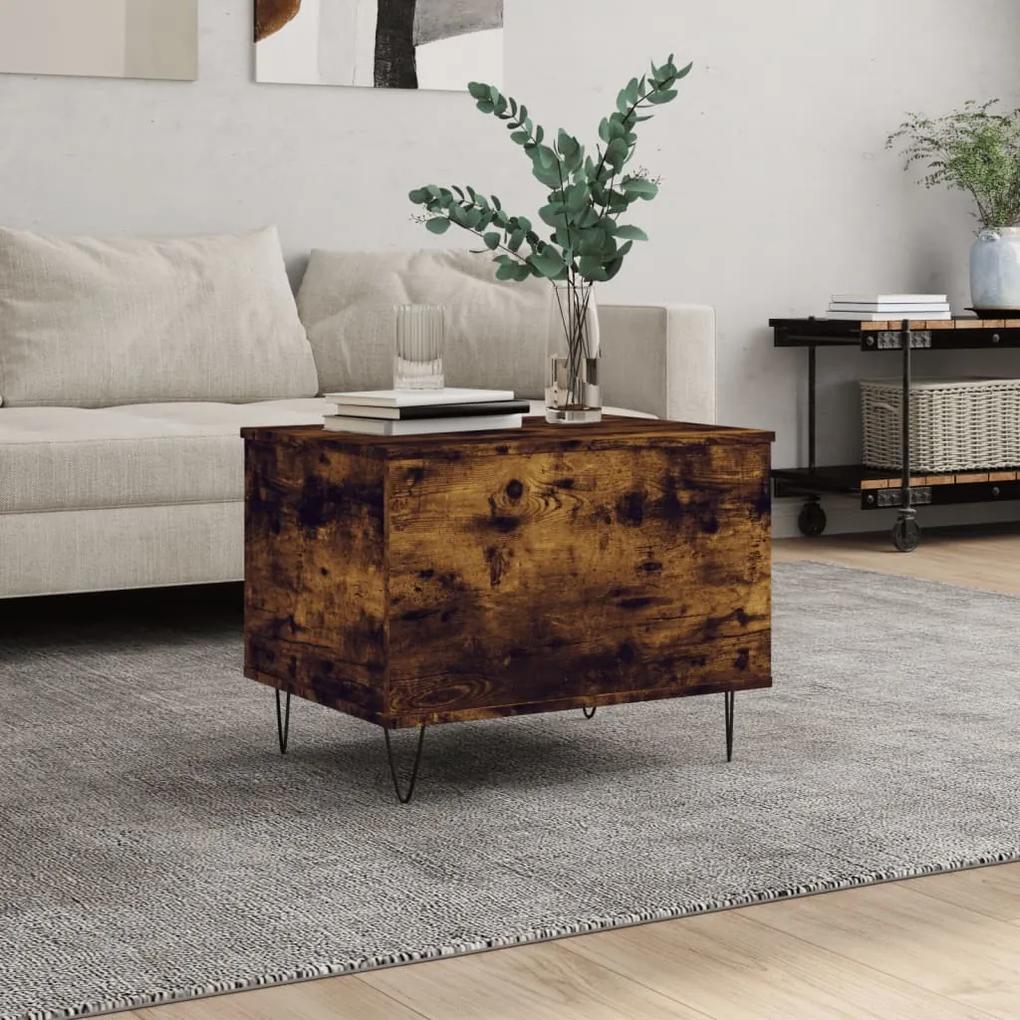 vidaXL Konferenční stolek 60x44,5x45 cm kompozitní dřevo [830950] Barva: dub sonoma