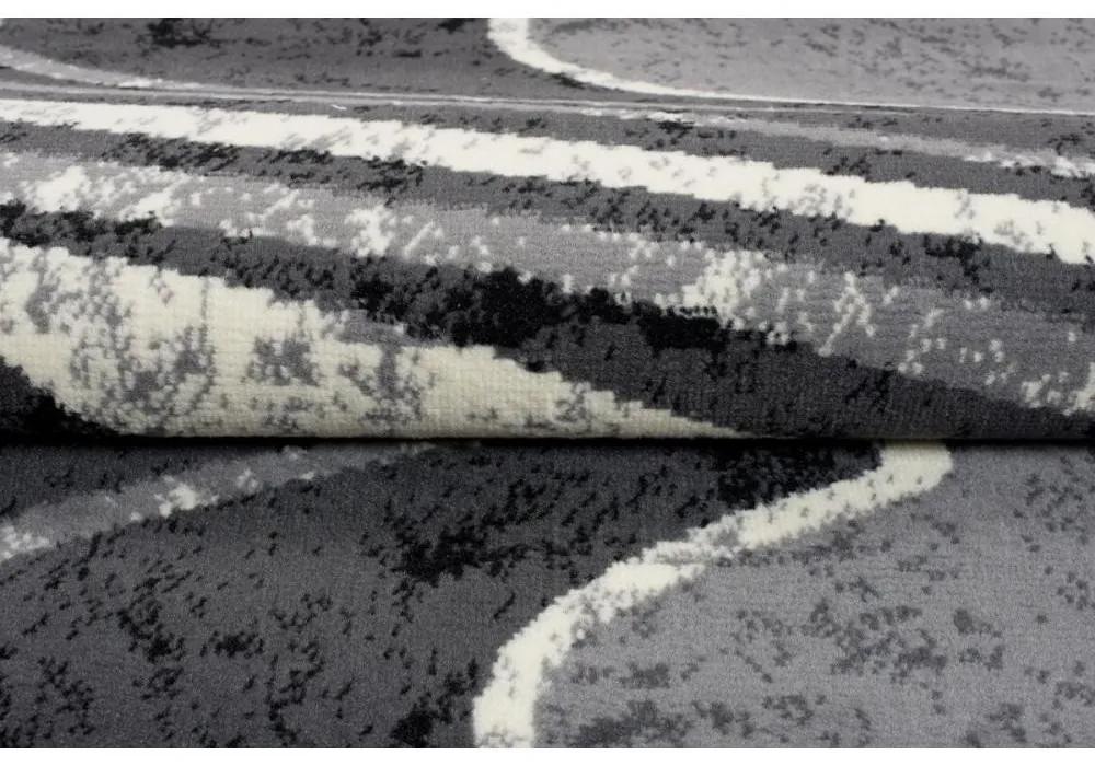 Kusový koberec PP Volga šedý atyp 100x300cm