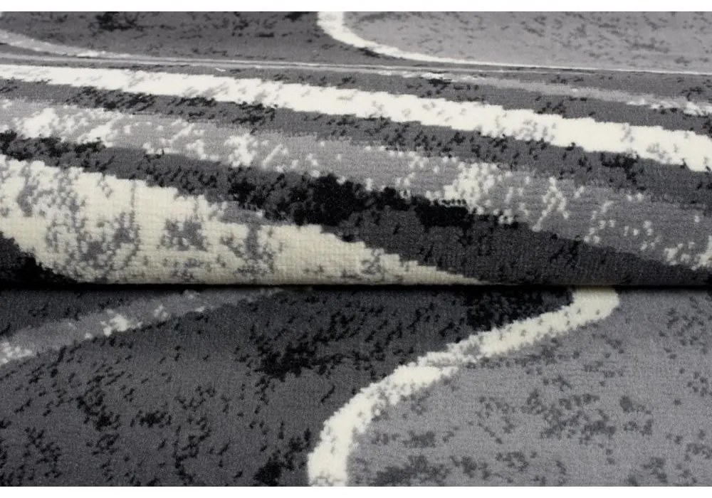 Kusový koberec PP Volga šedý atyp 70x200cm