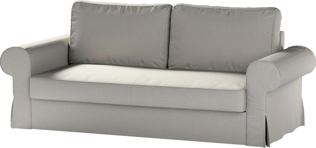 Potah na pohovku IKEA Backabro, 3-místná, rozkládací barva šedá látka pletený vzor