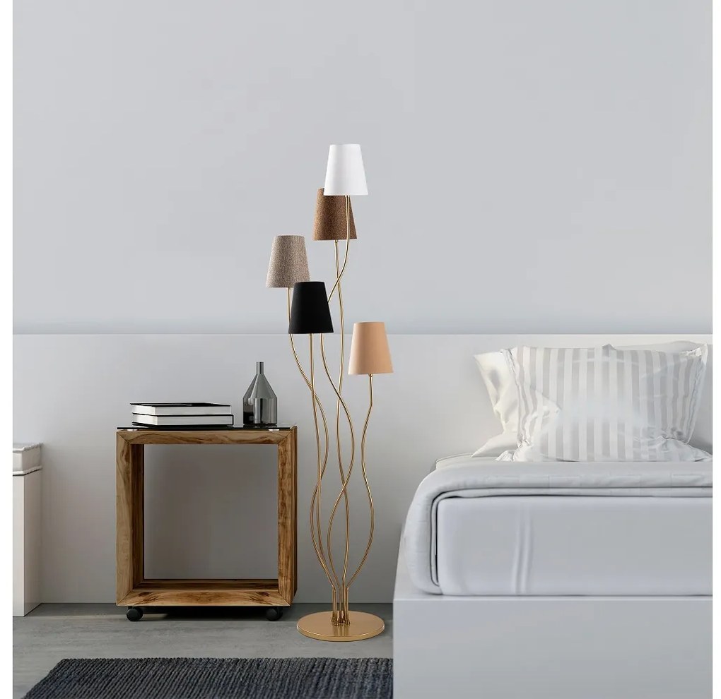 Designová stojanová lampa Daneil II 160 cm vícebarevná