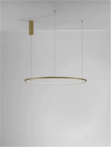 Závěsné LED svítidlo NOVA LUCE TARQUIN 46W 3000K 9345606 stmívatelné Triac