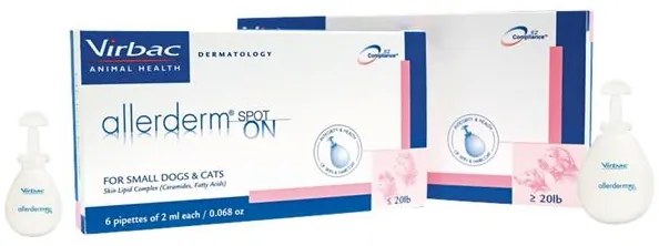 Allerderm spot-on pro malé psy a kočky 6x2ml