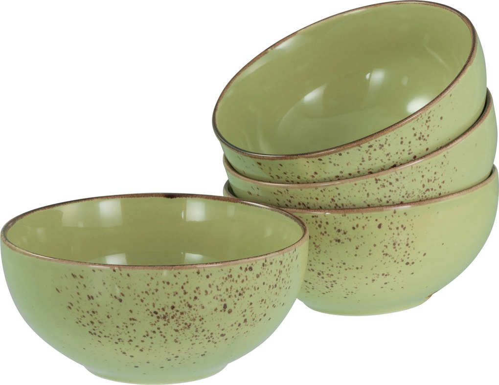 XXXLutz SADA MISEK kamenina keramika 4dílné 17,5 cm Creatable - Sada misek - 007768050501