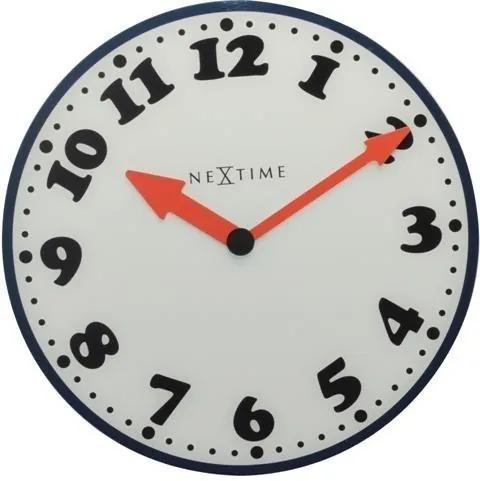 Designové nástěnné hodiny 8151 Nextime Boy 43cm