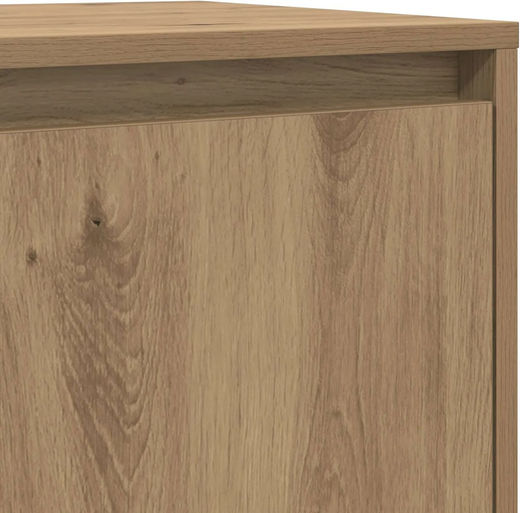 Servírovací skříň 2 ks Artisanový dub 70 x 41 x 75 cm 3393302