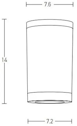 Zambelis E309 - Venkovní bodové svítidlo 1xGU10/7W/230V IP54 černá