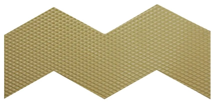 Vylen Ochrana stěn ZIG ZAG - 42,5 x 13,6 cm Khaki (lesní)