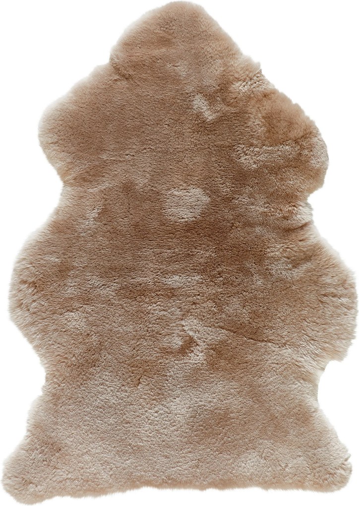 XXXLutz OVČÍ KOŽEŠINA, 60/90 cm, jílová barva Linea Natura - Kůže - 007821004852