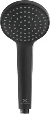Ideal Standard Idealrain - Sprchová hlavice 10 cm | 1 proud | černá