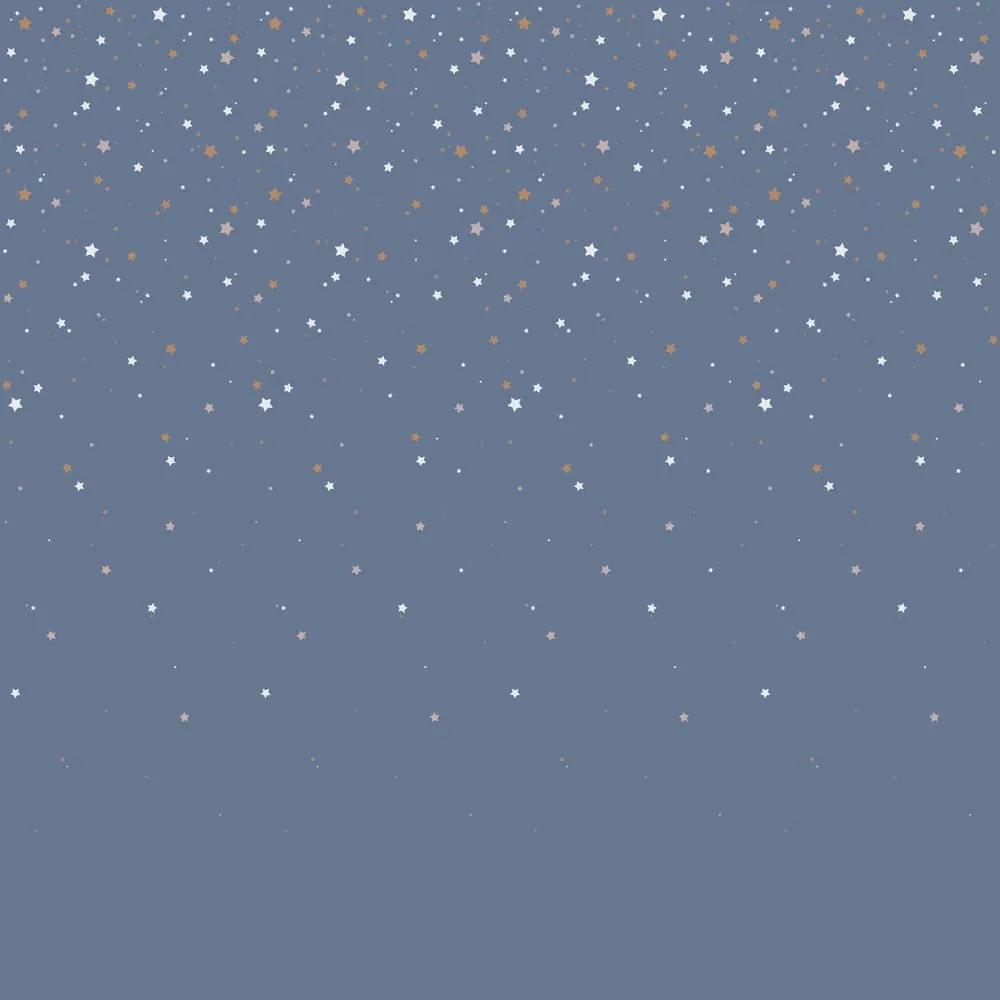 Tapeta hvězdy z nebe tmavě modra 280×50 cm