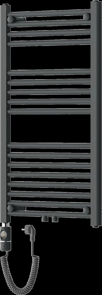 Mexen Mars, elektrické topné těleso 900 x 500 mm, 600 W, antracitová, W110-0900-500-2600-66