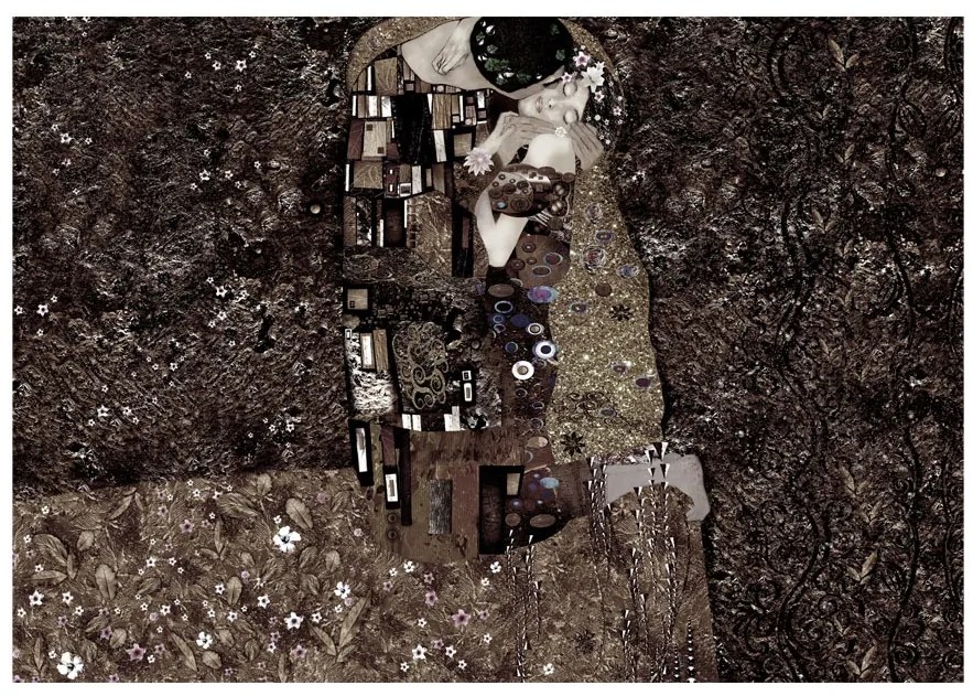 Fototapeta - Klimt inspiration - Recalling Tenderness