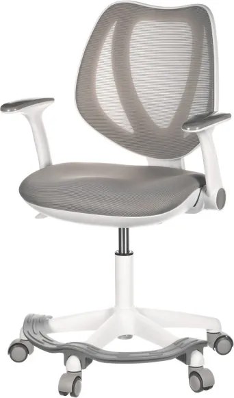 Dětská otočná židle šedá KA-C806 GREY