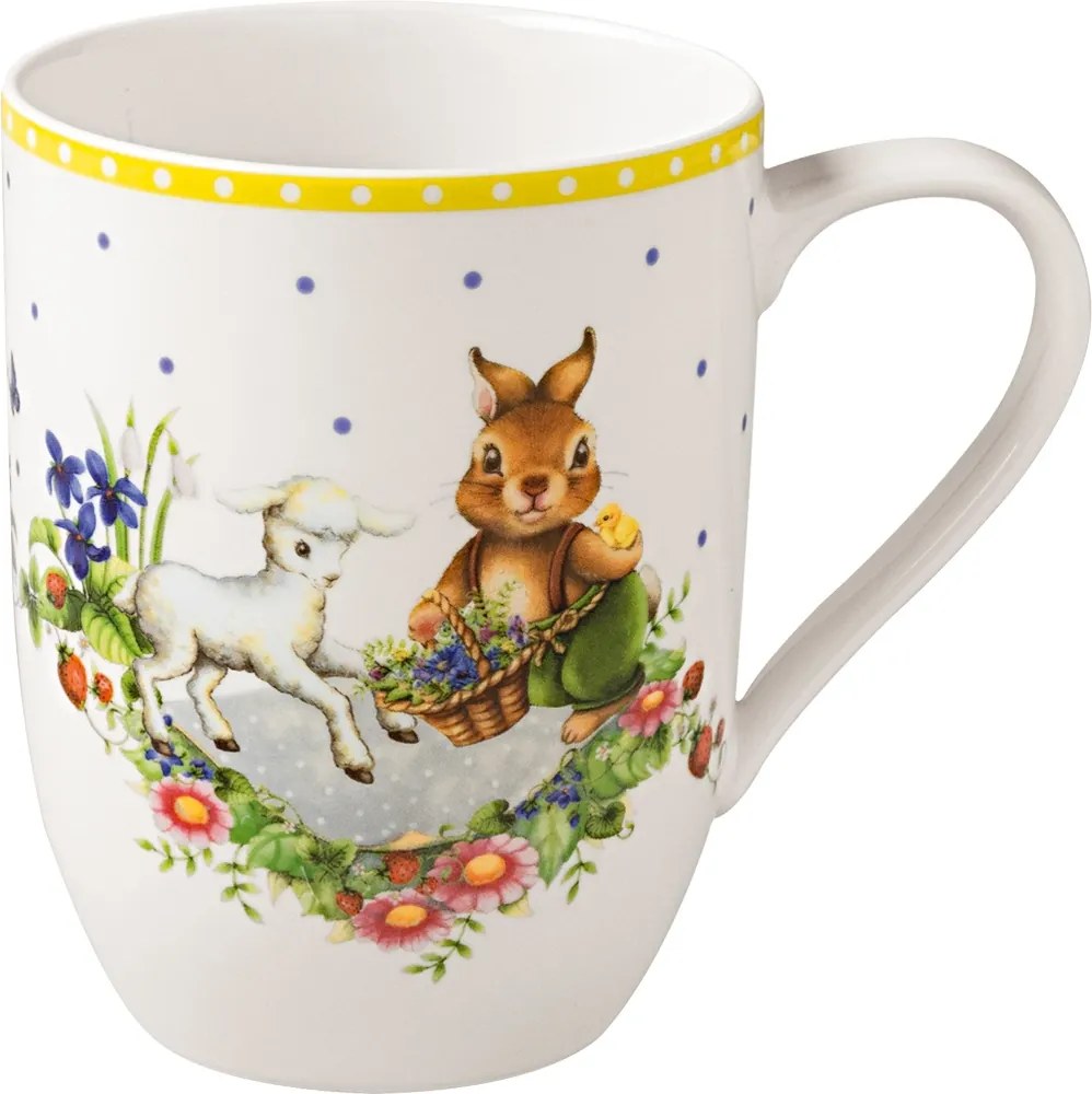 Villeroy&Boch Spring Awakening hrnek s uchem, Opa Hans & Paul 115 x 79 x 103 mm, 290 ml
