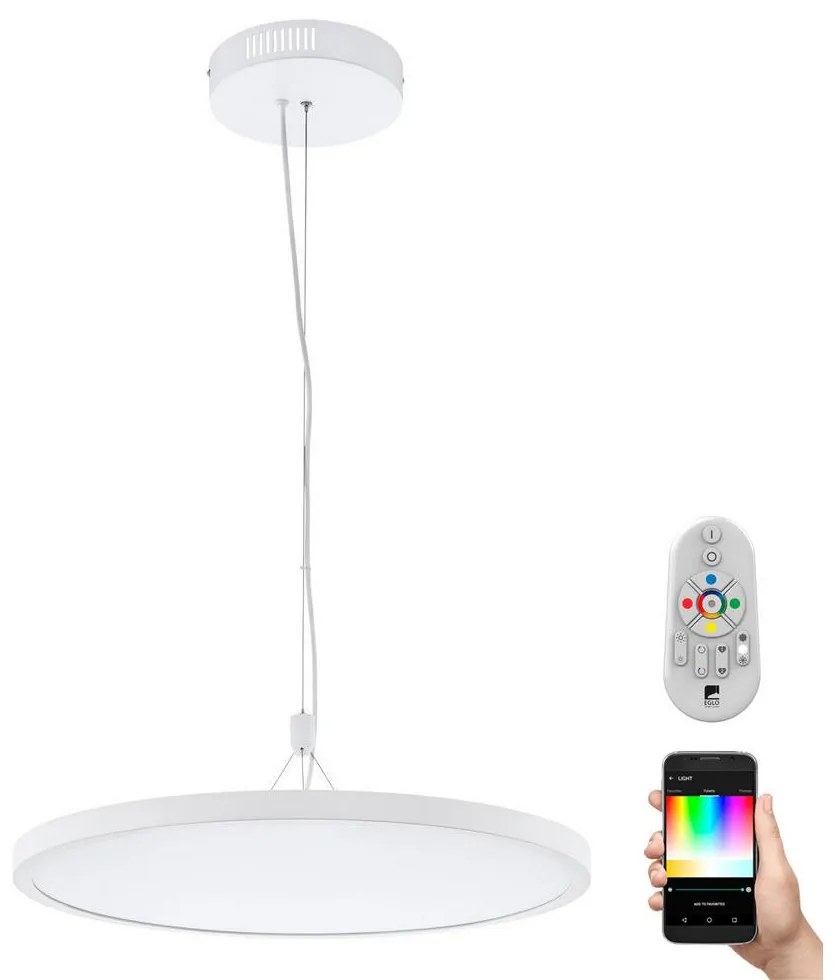 Eglo Eglo 98606 - LED RGB Stmívatelný lustr na lanku CERIGNOLA-C LED/32W/230V + DO EG98606