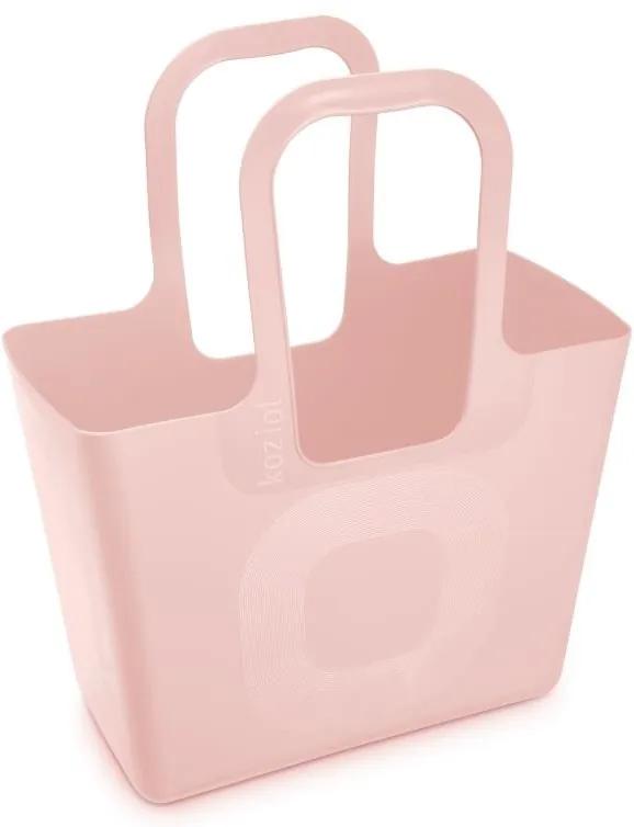 Multifunkční nákupní taška, na pláži TASCHE XL - barva růžová, KOZIOL