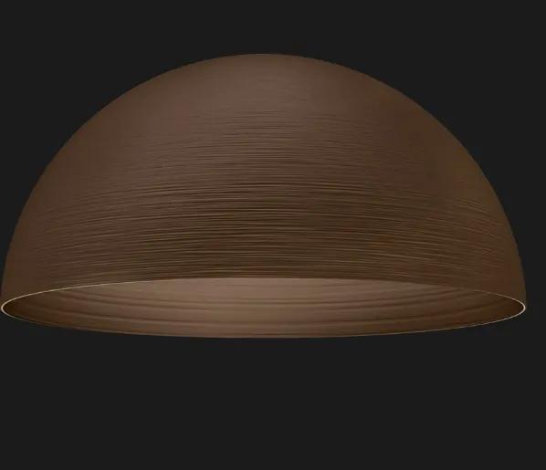 Doxis Dome 900 textured Závěsné led designové svítidlo Barva: Uzená hnědá, Chromatičnost: 3000K Dali