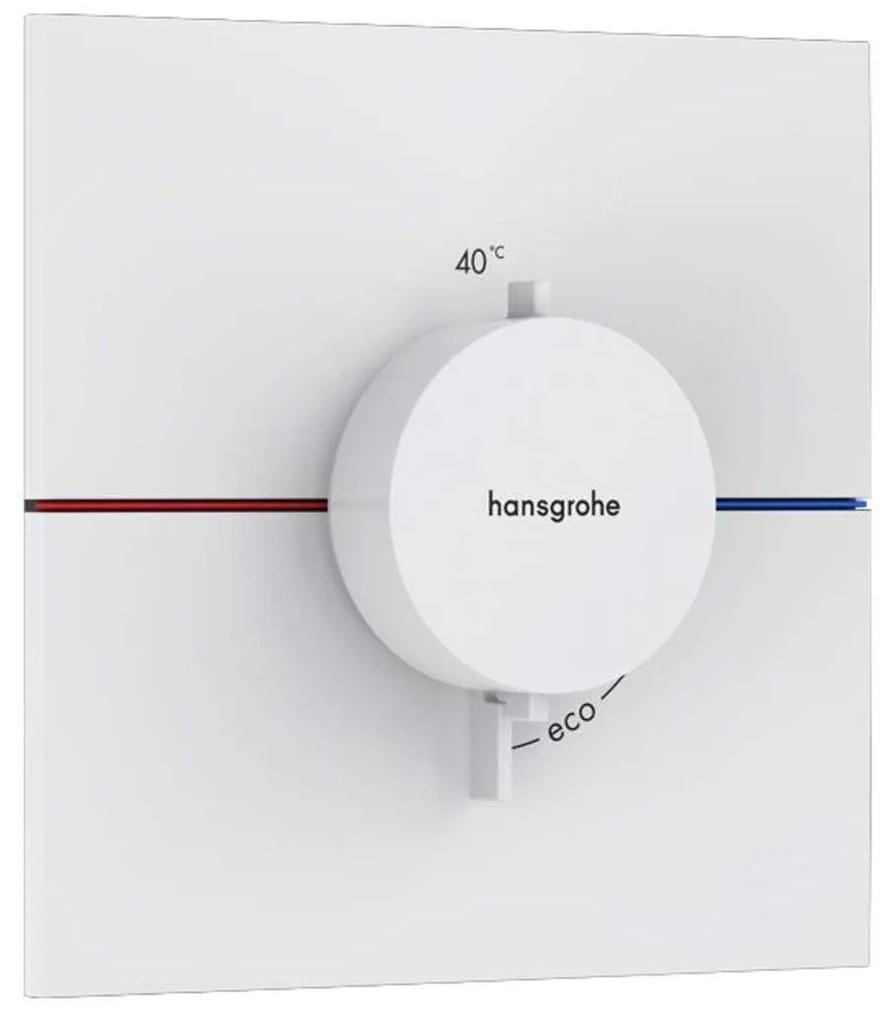Hansgrohe ShowerSelect Comfort - Termostatická baterie pod omítku, matná bílá 15574700