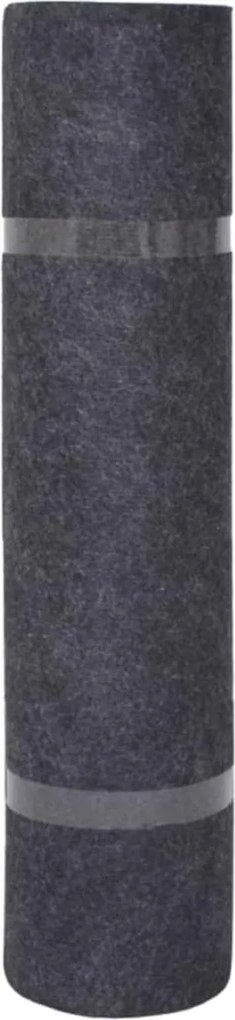 Koberec Antracitová 1,2 x 20 m Polyester 331336