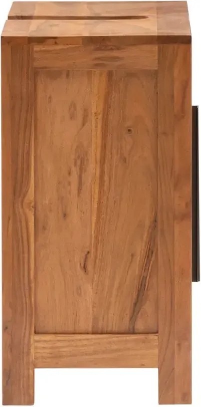 furniture-nabytek.cz - Skříňka pod umyvadlo Osvaro - Černé kovové úchytky