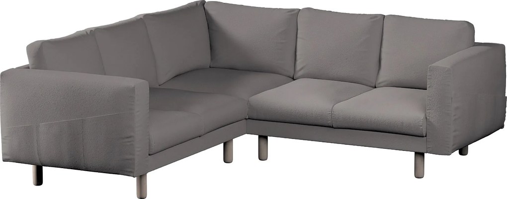Potah na pohovku IKEA Norsborg rohová 4-místná barva béžová látka pletený vzor