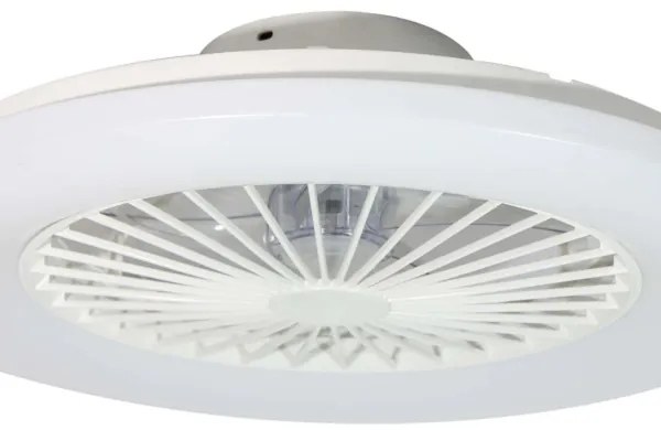 Lucci Air 513200 - LED Stm. svítidlo s ventilátorem OSLO LED/20W/230V bílá + DO
