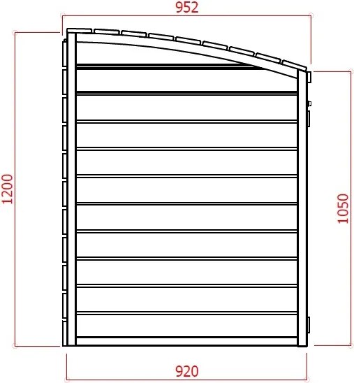 LANIT PLAST, s.r.o. zahradní úložný box LANITPLAST S752 LG2397