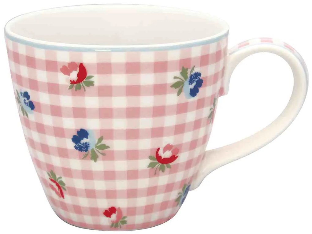 GreenGate porcelánový hrnek Viola Pale Pink 300ml