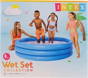 INTEX Bazén modrý 168 x 38 cm 58446