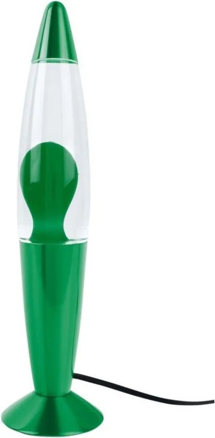 Zelená skleněná lávová lampa (výška 35,5 cm) Funky Rocket Lava – Leitmotiv