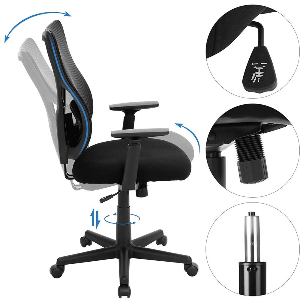 Kancelářská židle Karhone černá