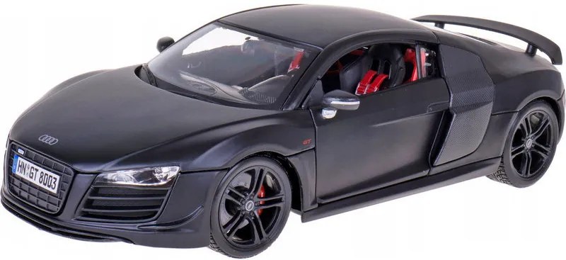 Maisto audi r8 gt 1:18 matně černá