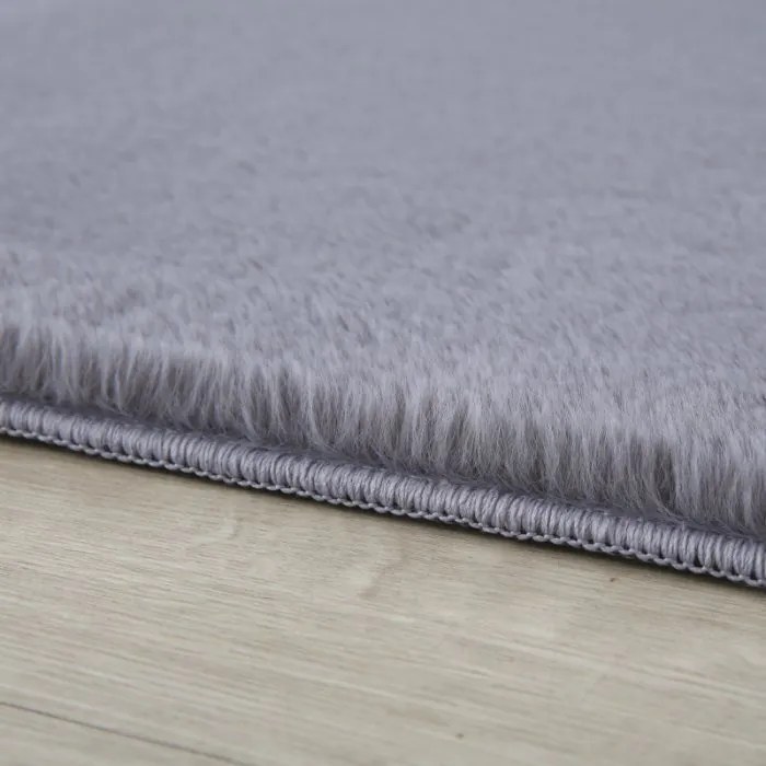 Vopi | Kusový koberec Pouffy 5100 grey - 60 x 110 cm