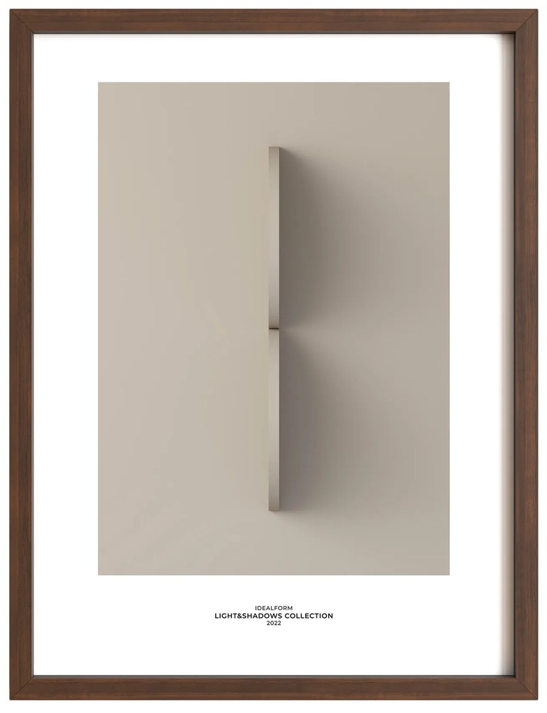 Idealform Poster no. 8 Arched shapes Barva: Silver grey, Velikost: 300x400 mm