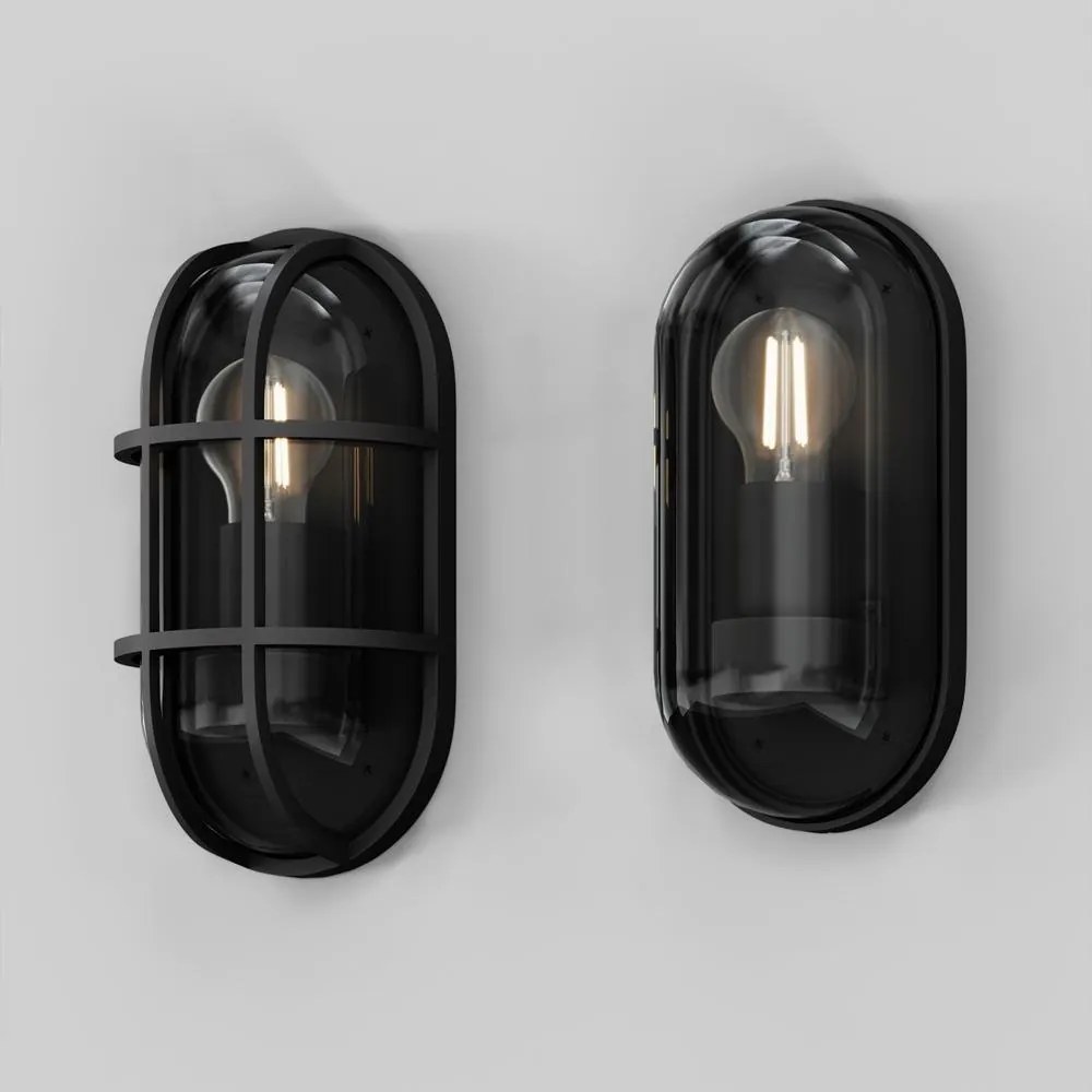 M O449WL-01GF Nástěnné svítidlo Candle E27 15W černý hliník IP65 - MAYTONI