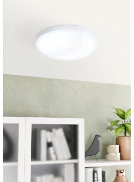 Eglo 30891 - LED Koupelnové stropní svítidlo FUEVA LED/20,5W/230V IP44 bílá