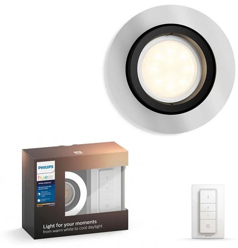 Philips Philips 50411/48/P7 - LED Stmívatelné svítidlo Hue MILLISKIN 1xGU10/5,5W/230V P2394