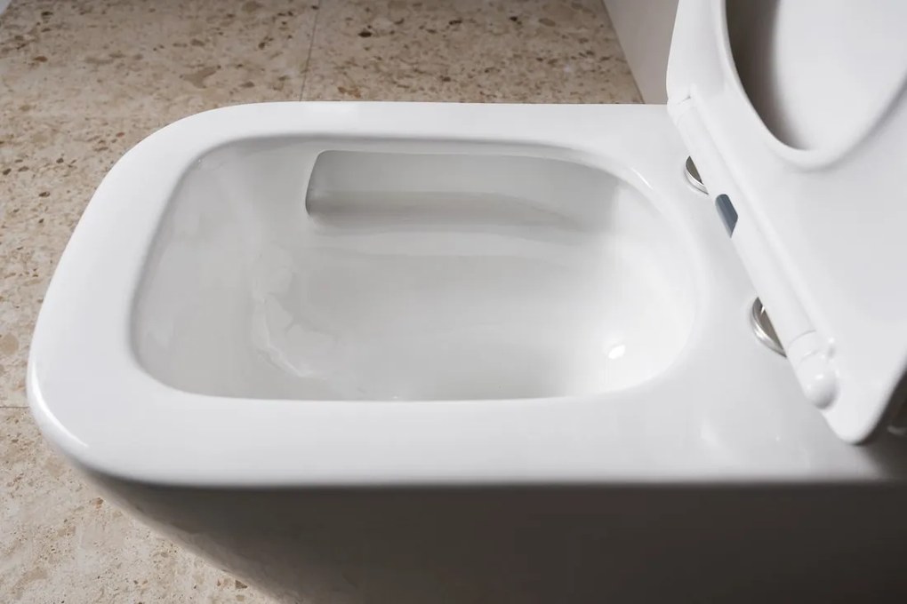 Sapho Imala WC kombi 35,5 x 83 x 62 cm Vortex Rimless spodní/zadní odpad keramika bílá PC107V