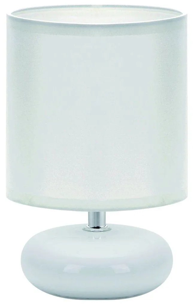 Moderní stolní keramická lampa PATI, 1xE14, 40W, bílá S.t.r. PATI 3143